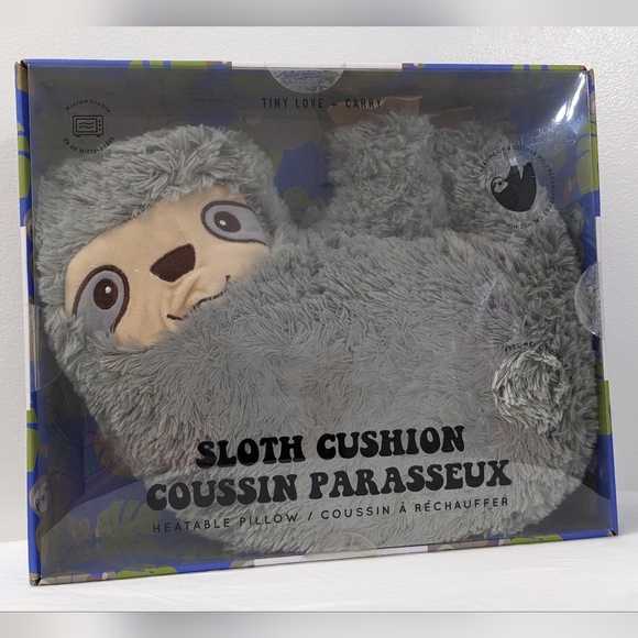 Tiny Love + Carry | Other | New Sloth Cushion Heatable Pillow ...